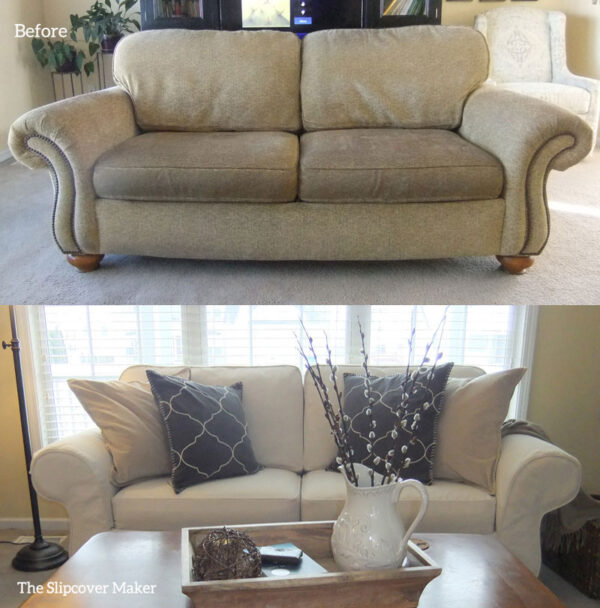 Inspiring Natural Denim Slipcovers