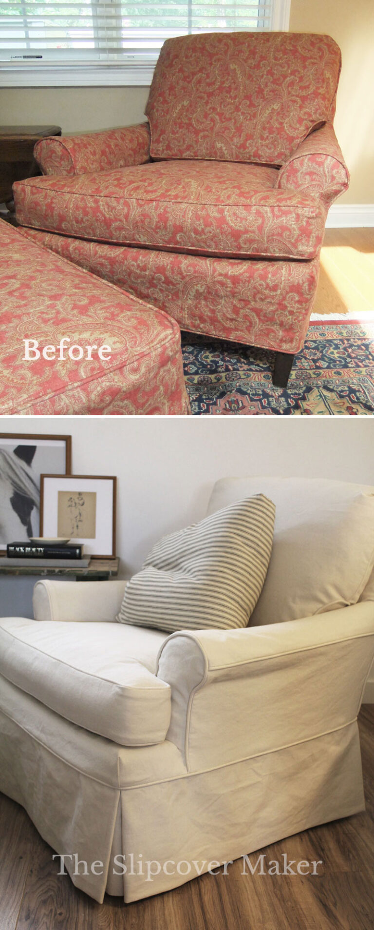 Inspiring Natural Denim Slipcovers