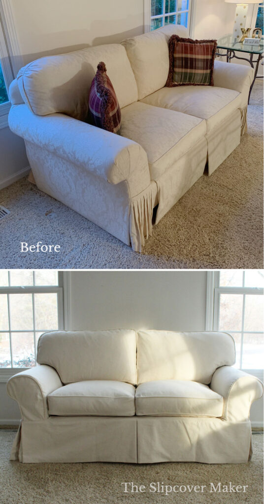 Inspiring Natural Denim Slipcovers