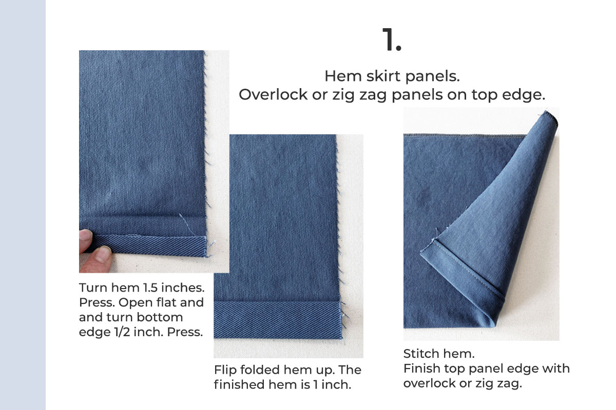Slipcover Pin Fit Tutorial Part 4: Skirt & Cushion Cover