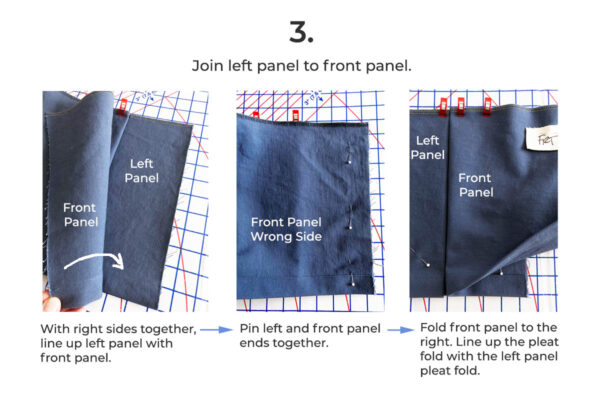 Slipcover Pin Fit Tutorial Part 4: Skirt & Cushion Cover